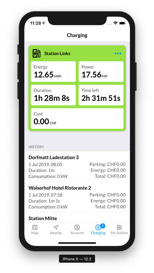 Ladestationen Abrechnen - eCarUp Backend